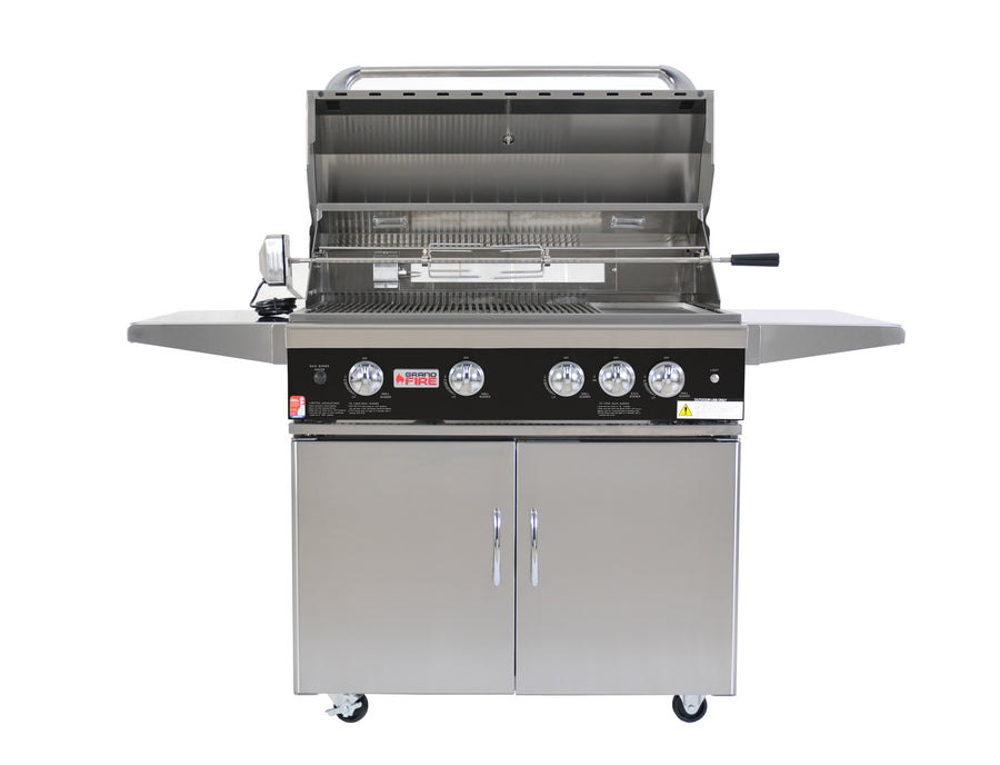 Classic - 38″ Gas BBQ – Grandfire BBQ's