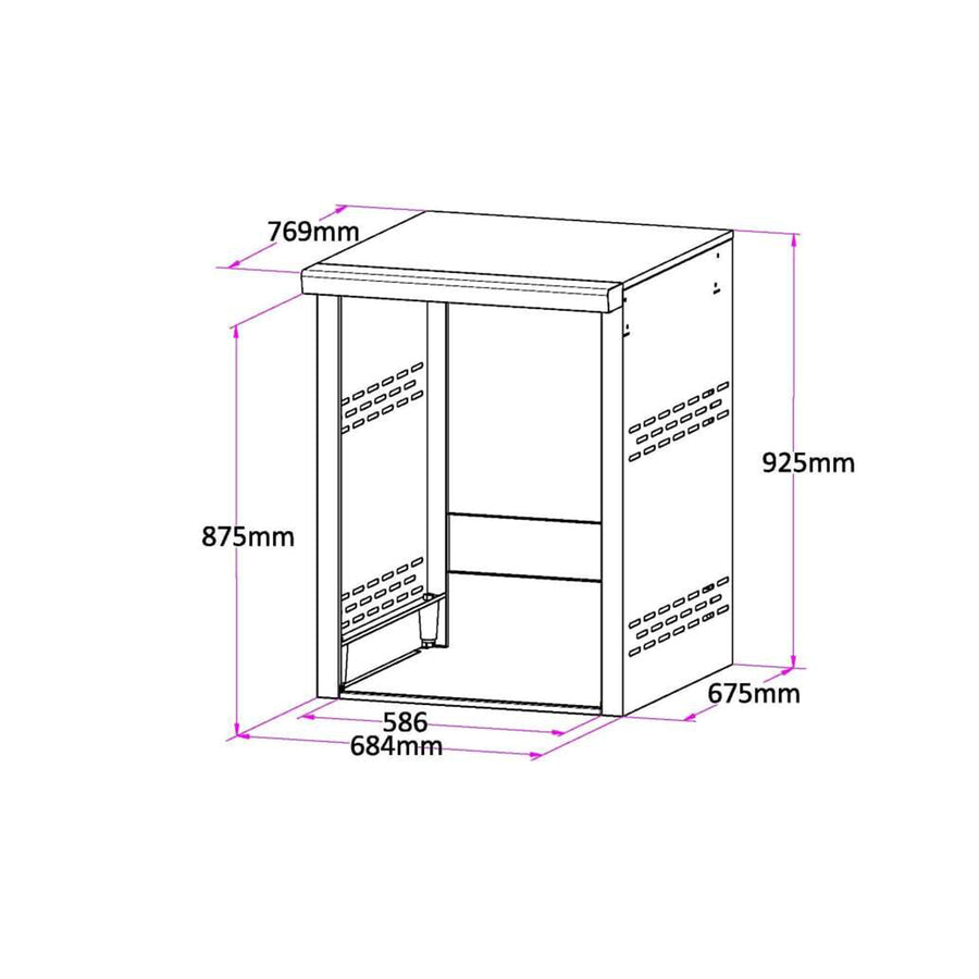 Fridge Module | Single Door |Deluxe Series – Grandfire BBQ's