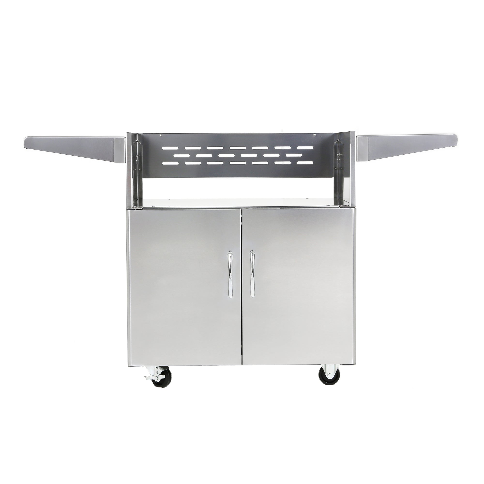 Classic Stainless Steel 32″ BBQ Cart – Grandfire BBQ's